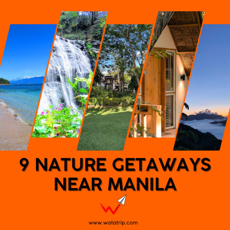 9 Nature Getaways Near Manila - Watatrip